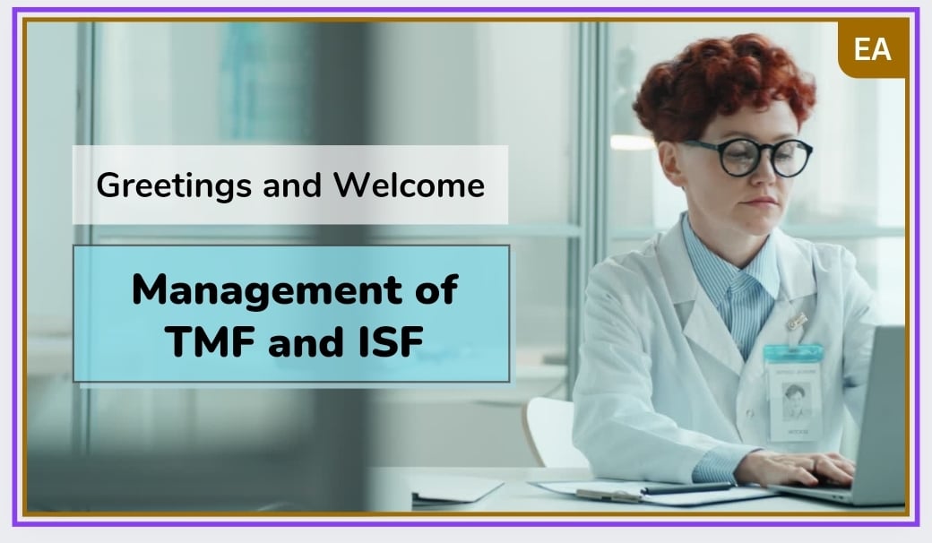 Management of The TMF and ISF - GxP Training : Certified Online Courses ...