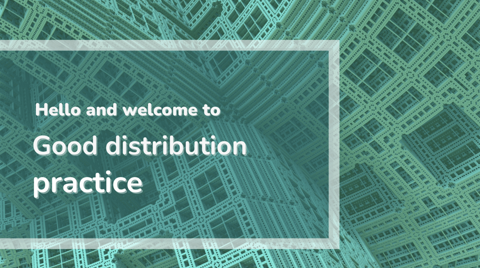 Good Distribution Practice - GxP Training : Certified Online Courses ...