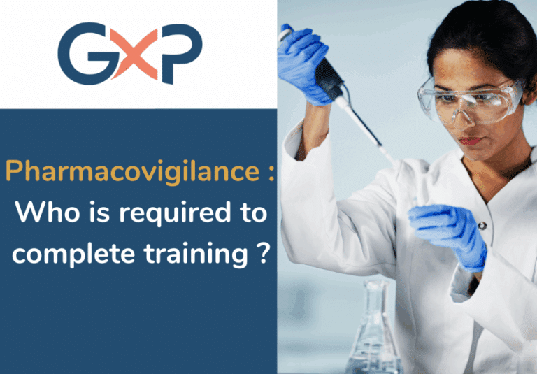 Which pharma company employees must complete GVP training?