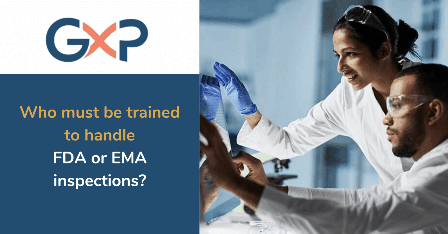Who Needs Inspection Training for FDA and EMA Compliance