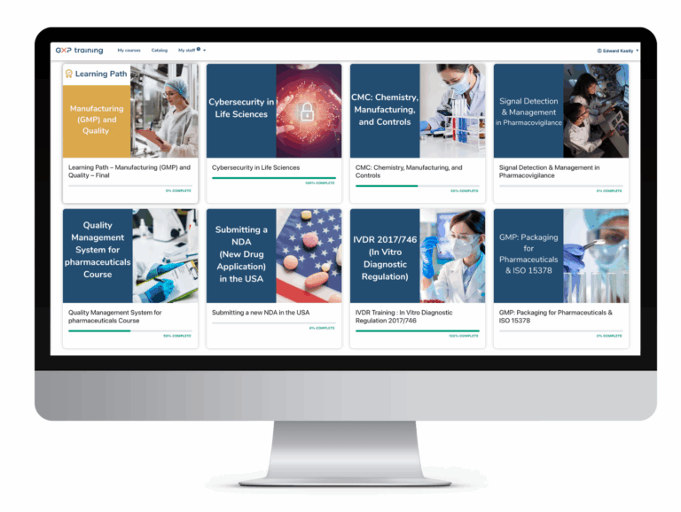 GxP Training for Companies and Teams - GxP Training : Certified Online ...